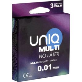 UNIQ - Multi Préservatifs sans Latex 3 Unités au Meilleur Prix Web